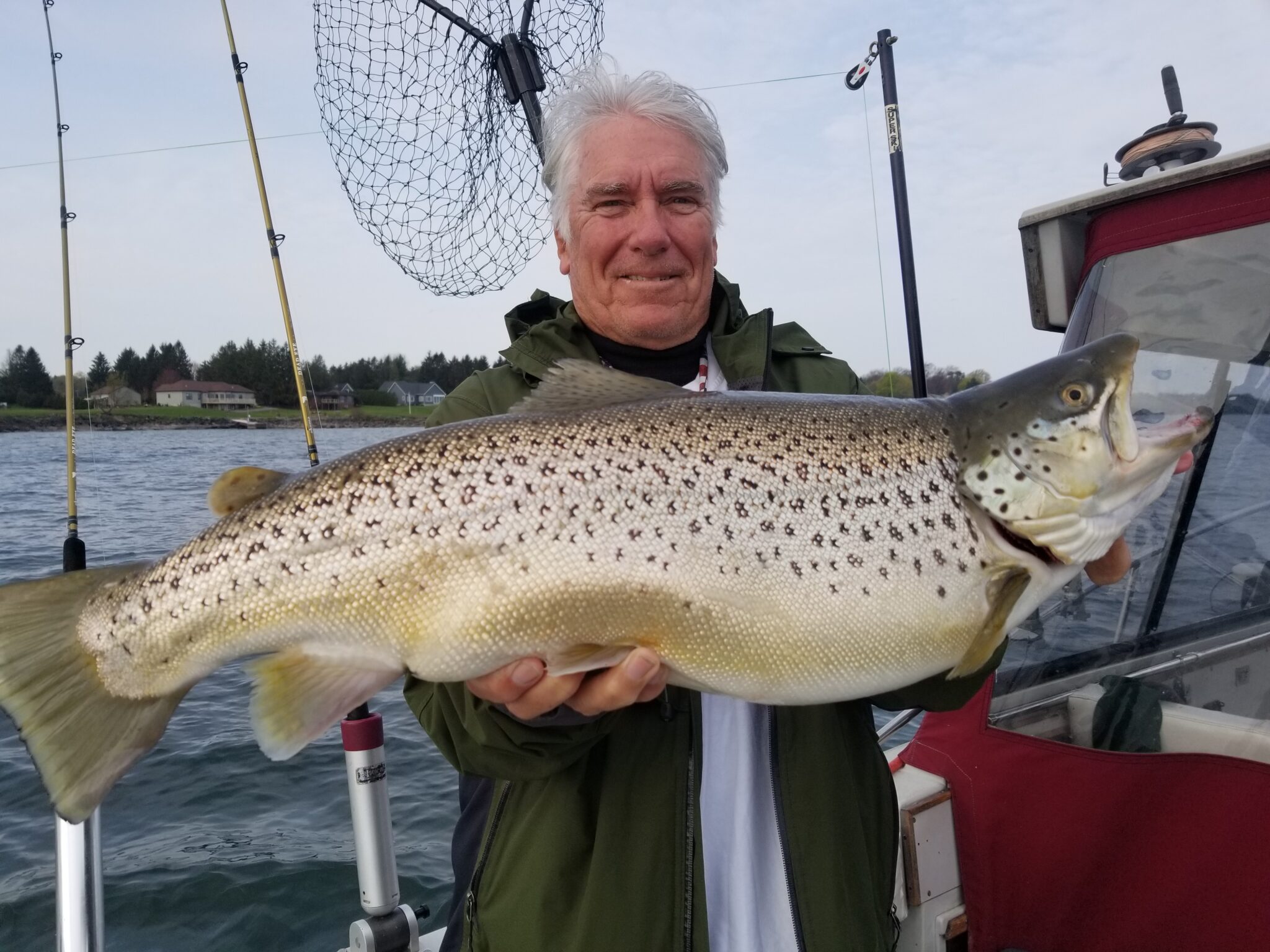 Lake Ontario Brown Trout Fishing - Bill Saiff Outdoors